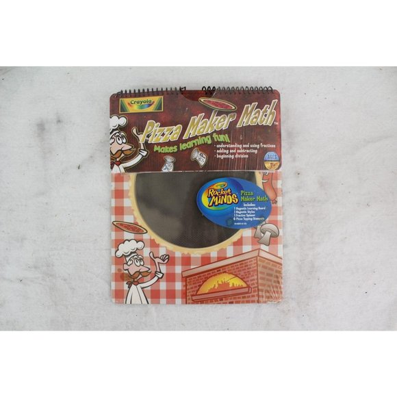 Crayola | Toys | Pizza Maker Math Game Fractions Adding Subtracting ...
